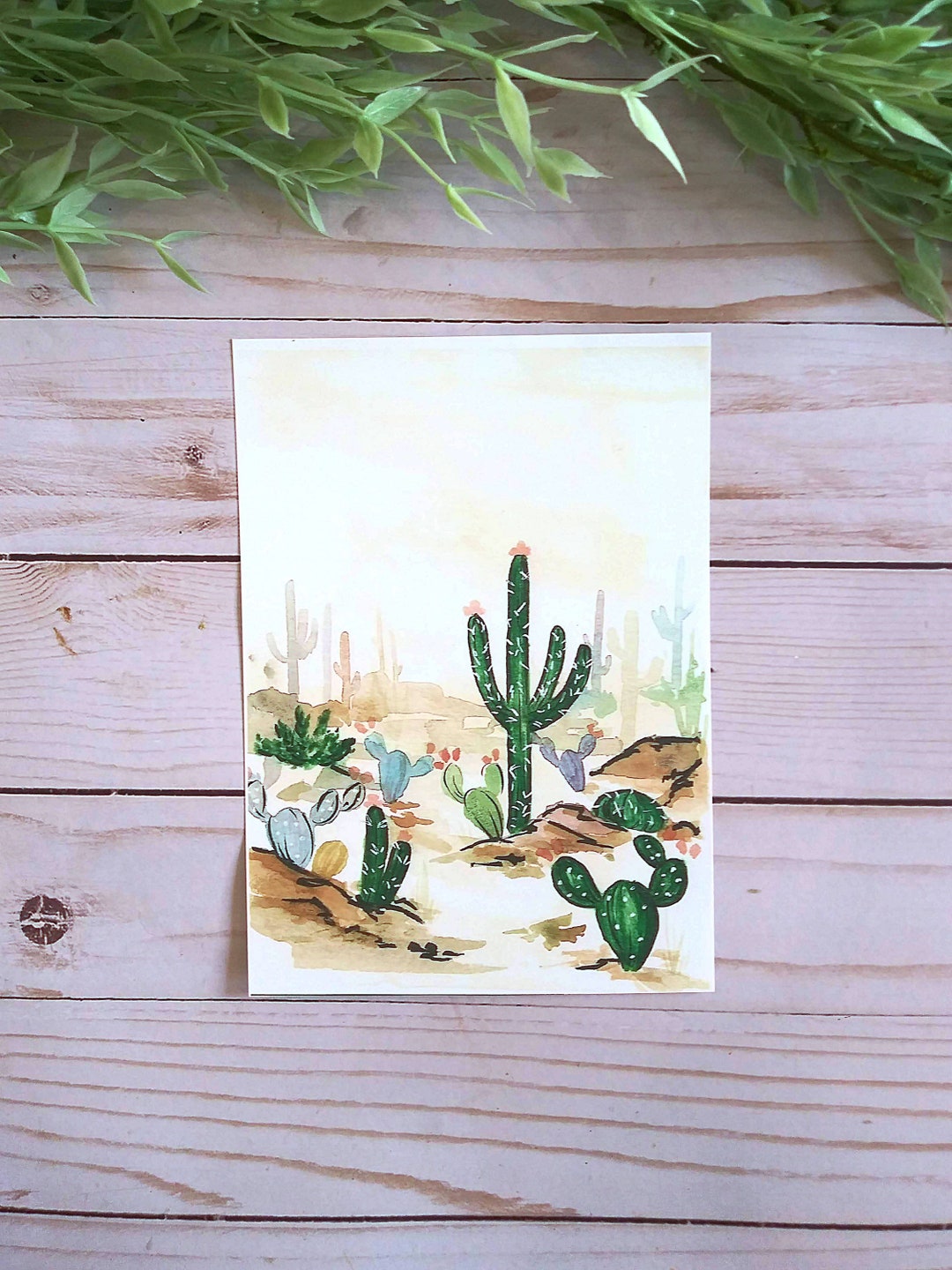 Desert Watercolor | Digital Print - Etsy