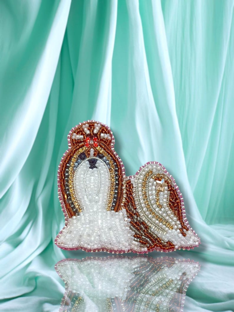 Shih Tzu/ Shih Tzu Brooch/pin/shih Tzu Items/shih Tzu Figurine ...