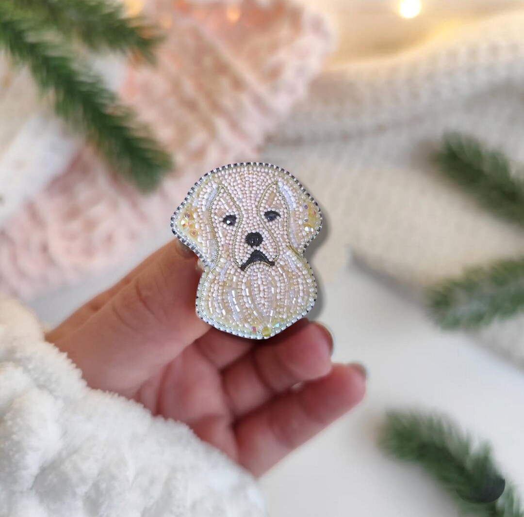 Labrador Retriever/ Labrador Dog Brooch/ Labrador Portrait/ Labrador ...