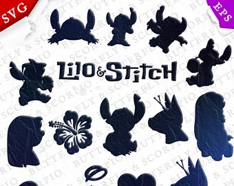 Lilo and stitch svg | Etsy