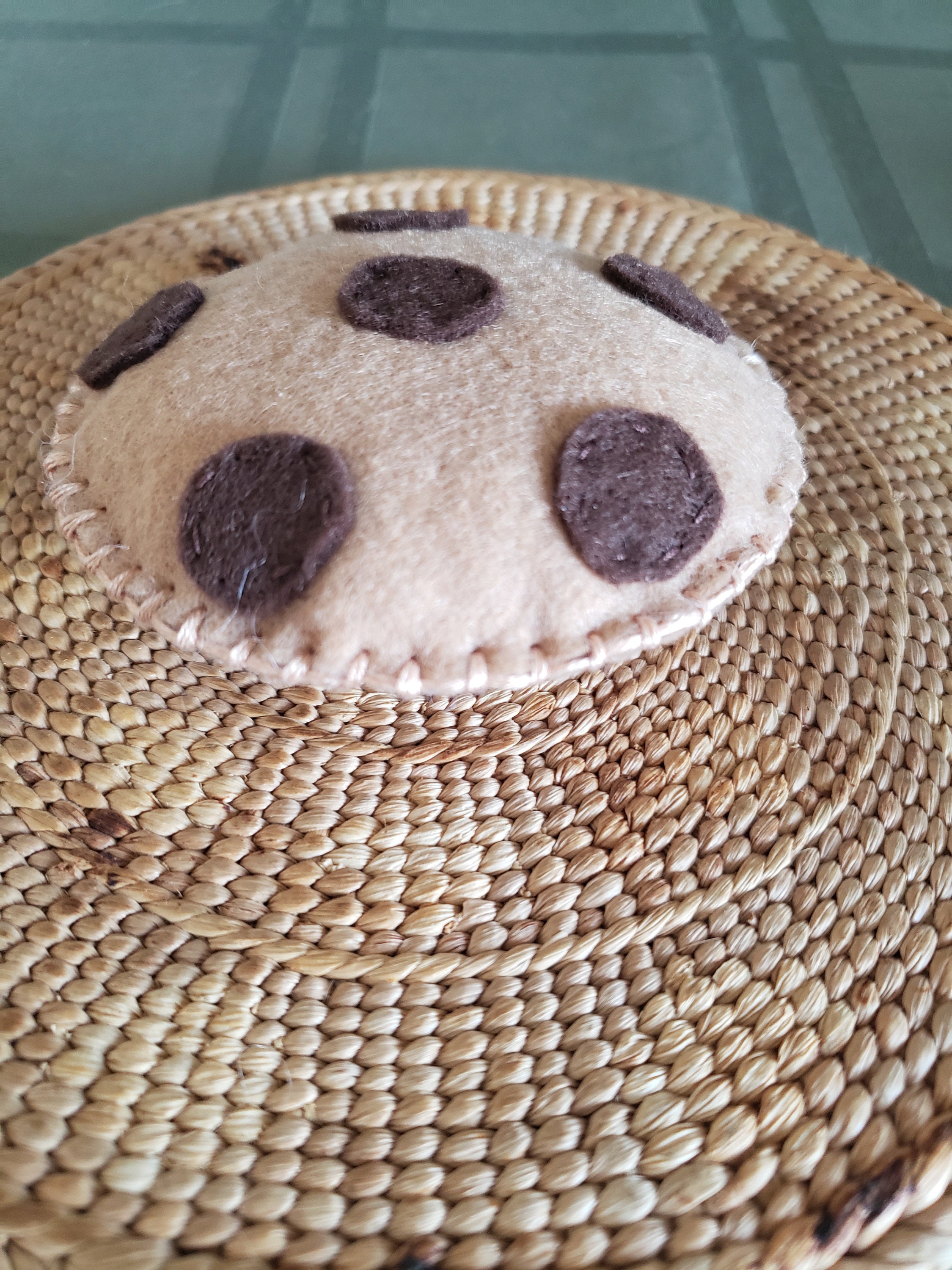 Felt Chocolate Chip Cookies | Felt Play Food | Toy Cookies for a Kid ...