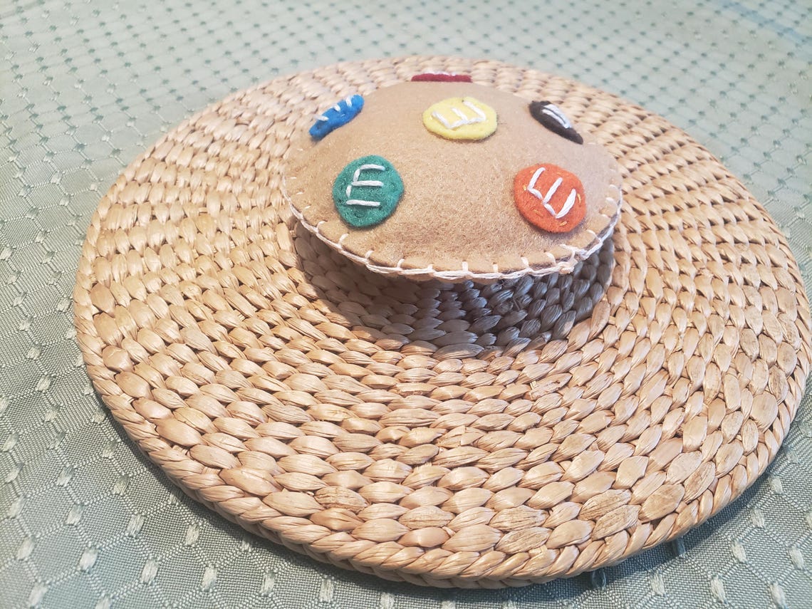 Felt Chocolate Chip Cookies | Felt Play Food | Toy Cookies for a Kid ...