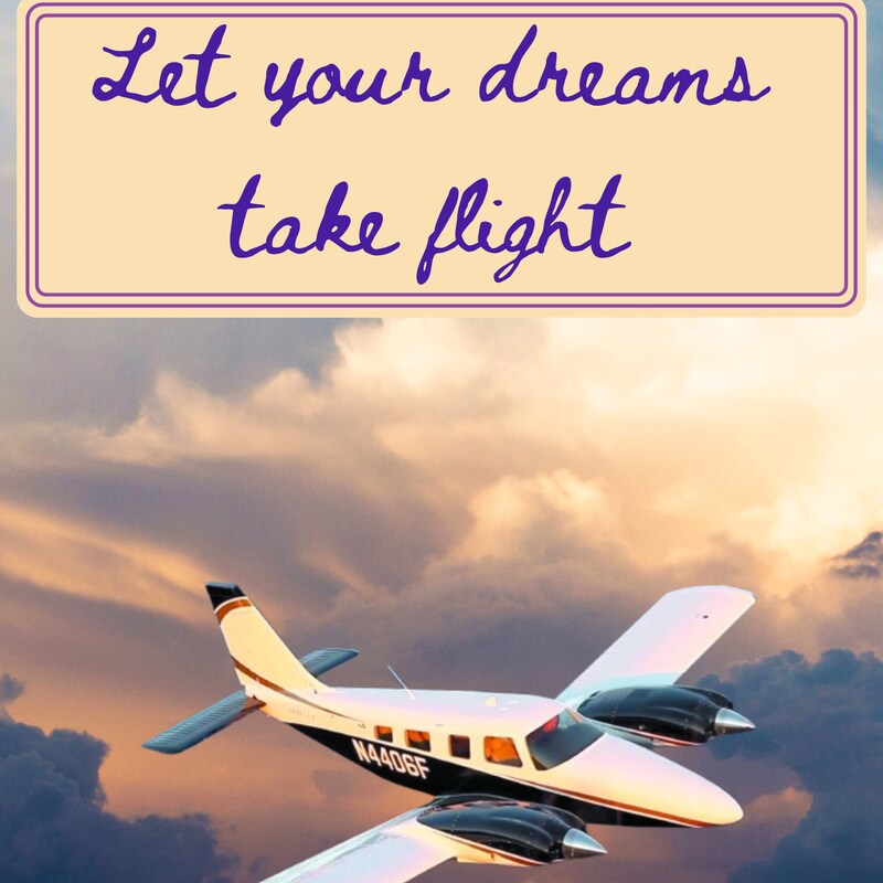 Dreams Take Flight - Etsy