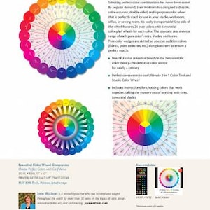 Essential Color Wheel Companion by Joen Wolfrom, C & T Publishing - Etsy