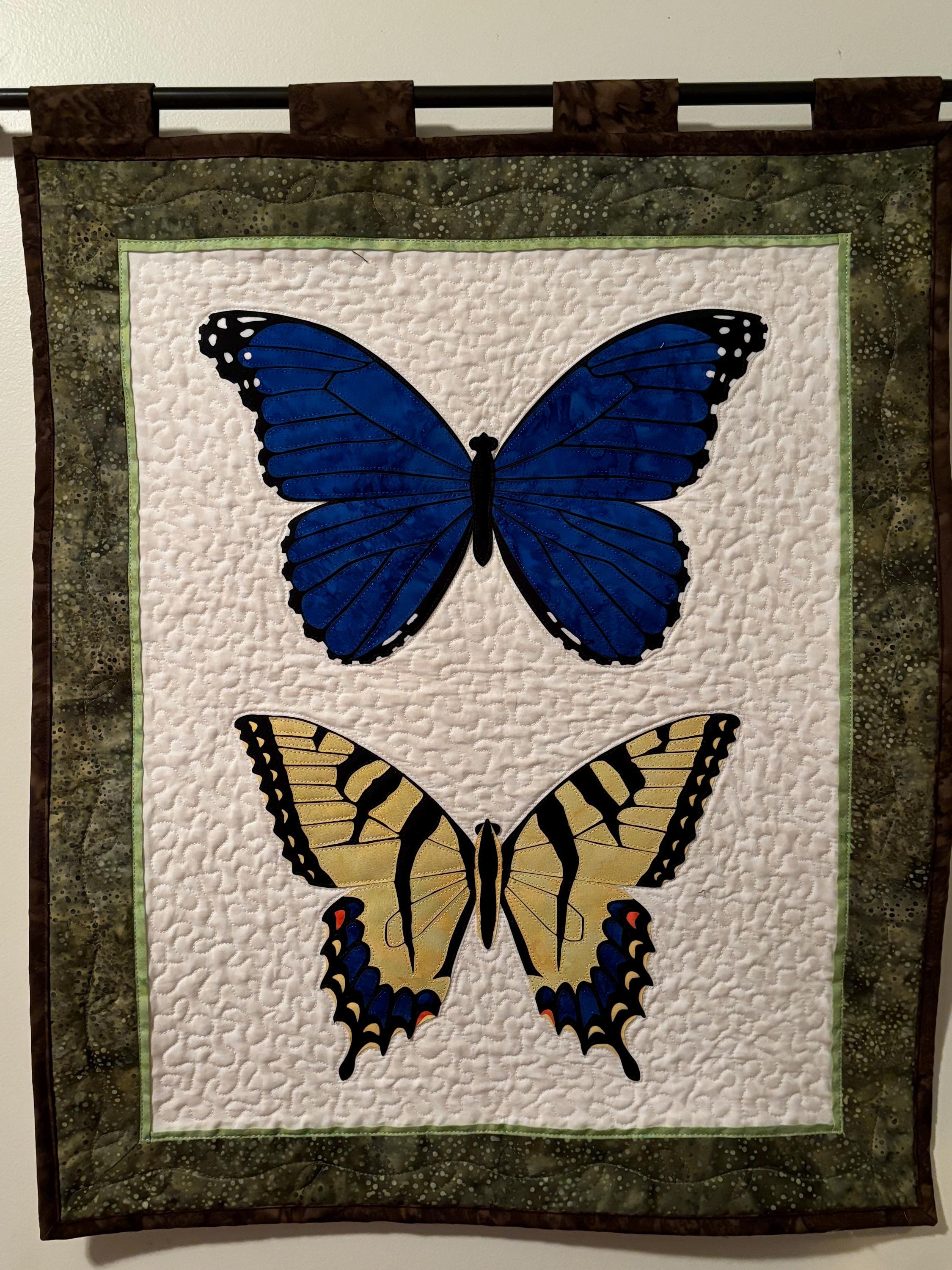 Laser Cut Butterfly Quilt Kits, 16 Options, Fusible, Sewable, Original ...
