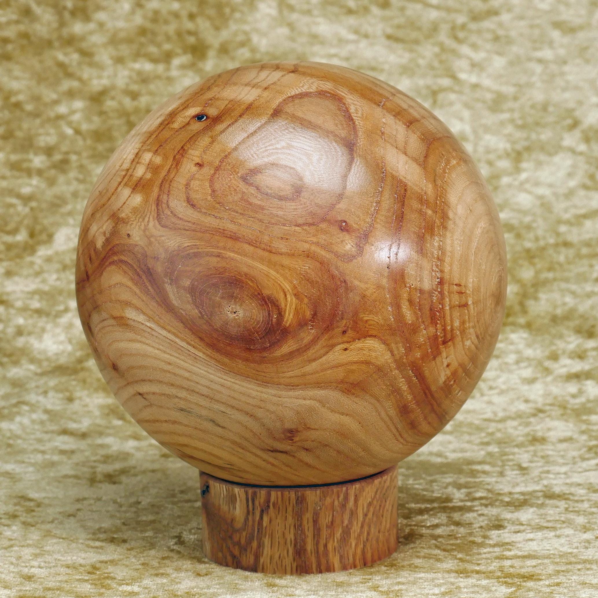 Wooden Ball Whitebeam, Rowanberry, Mountain Ash - Unique Piece - Etsy