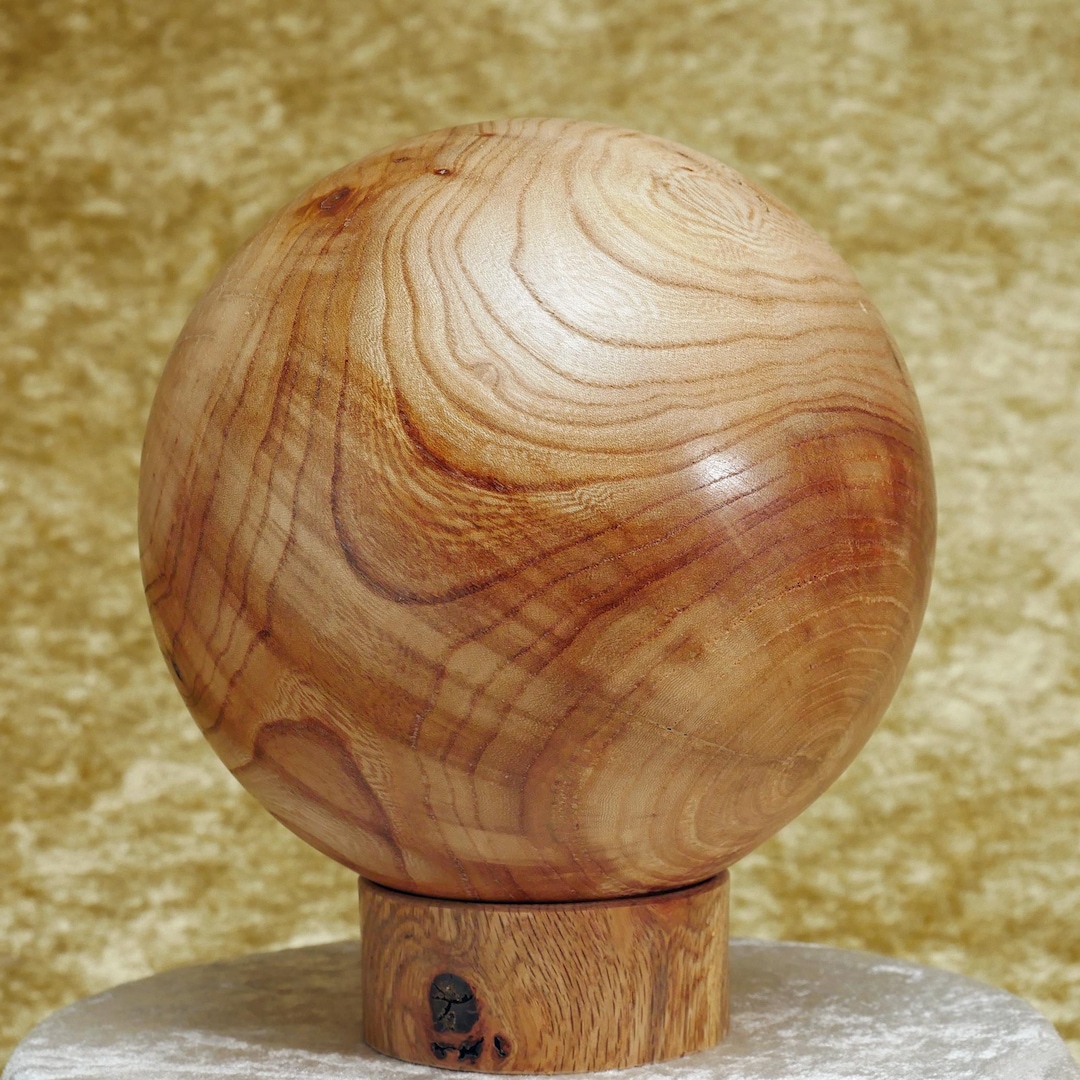 Wooden Ball Whitebeam, Rowanberry, Mountain Ash - Unique Piece - Etsy