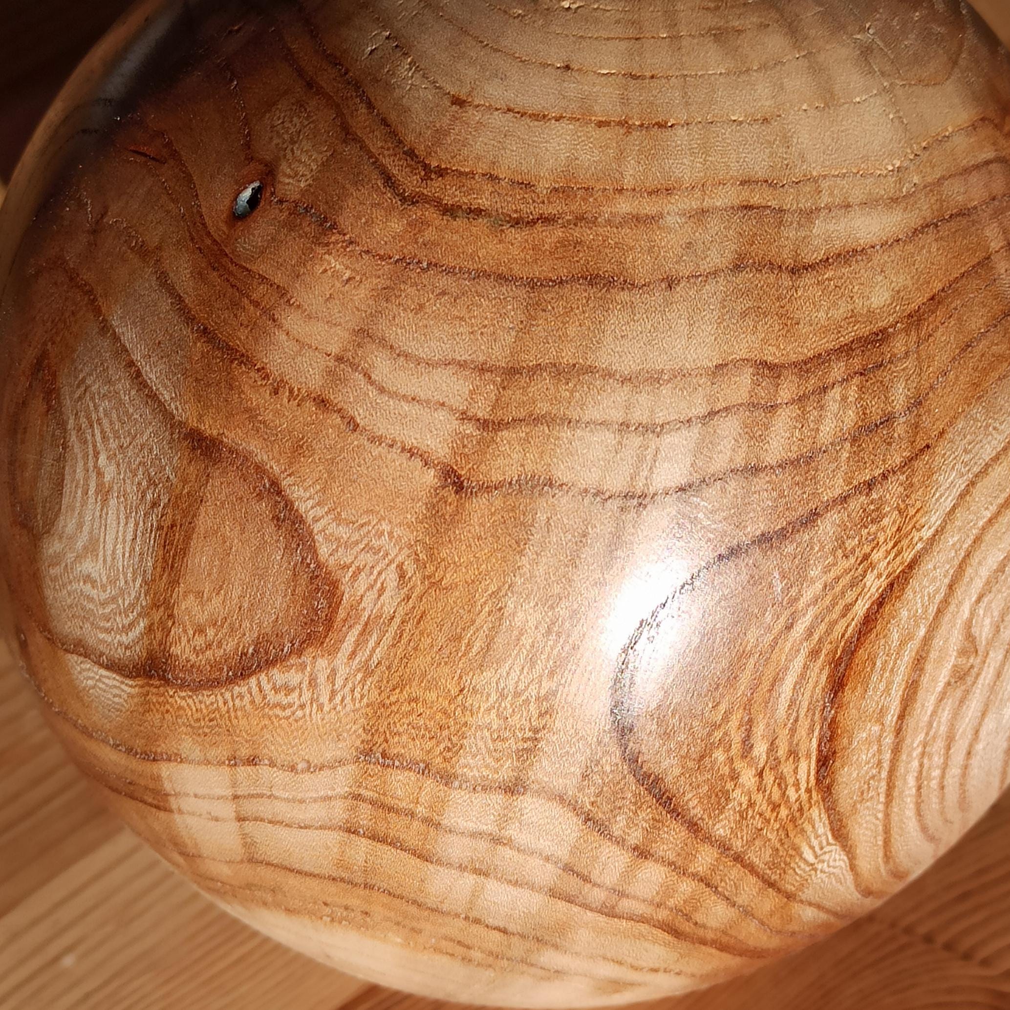 Wooden Ball Whitebeam, Rowanberry, Mountain Ash - Unique Piece - Etsy