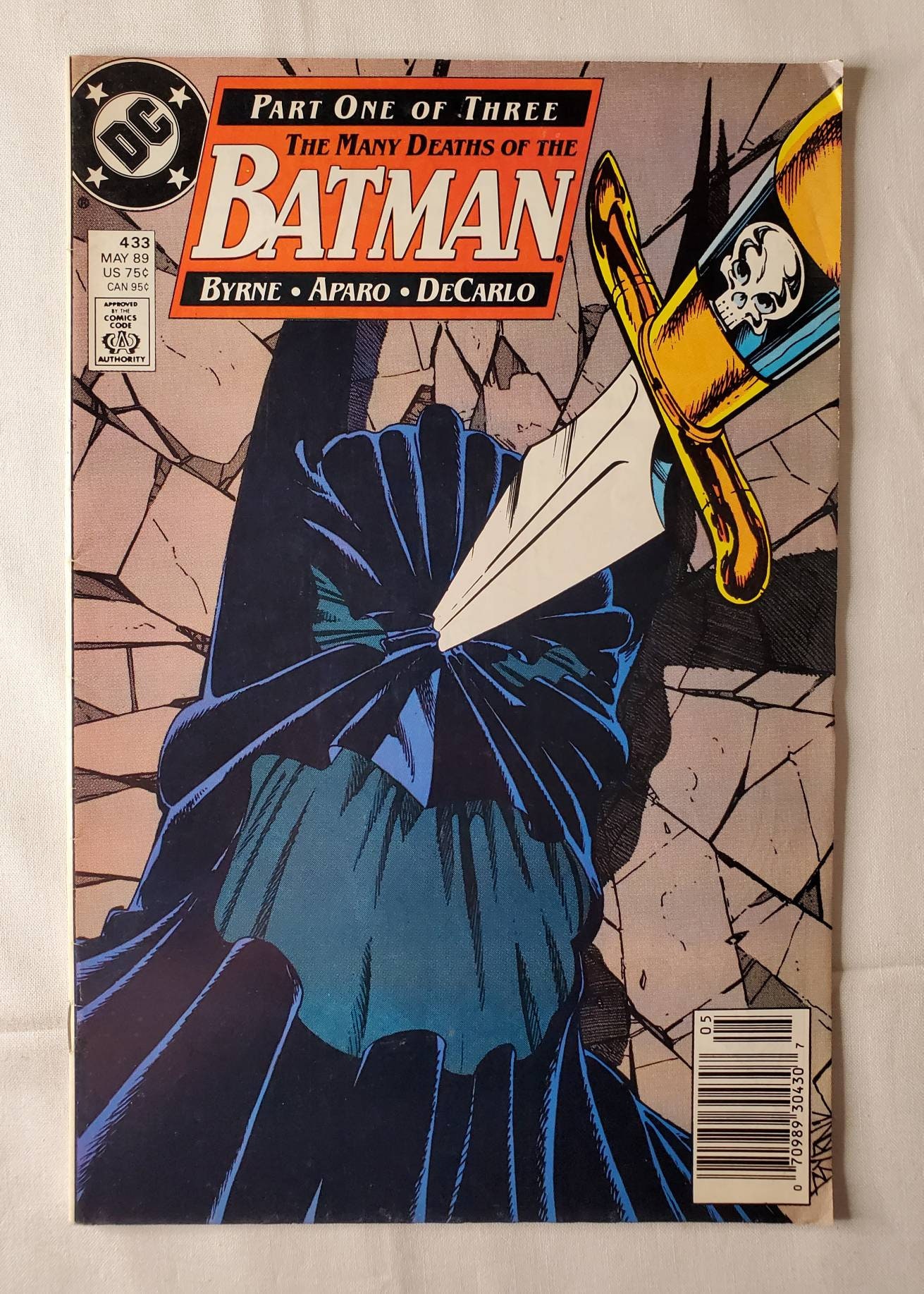 The Many Deaths of the Batman 1989 Part One of Three 433 may89 Great ...