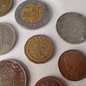 Old World Coin Collection Various Shapes Sizes Years & - Etsy