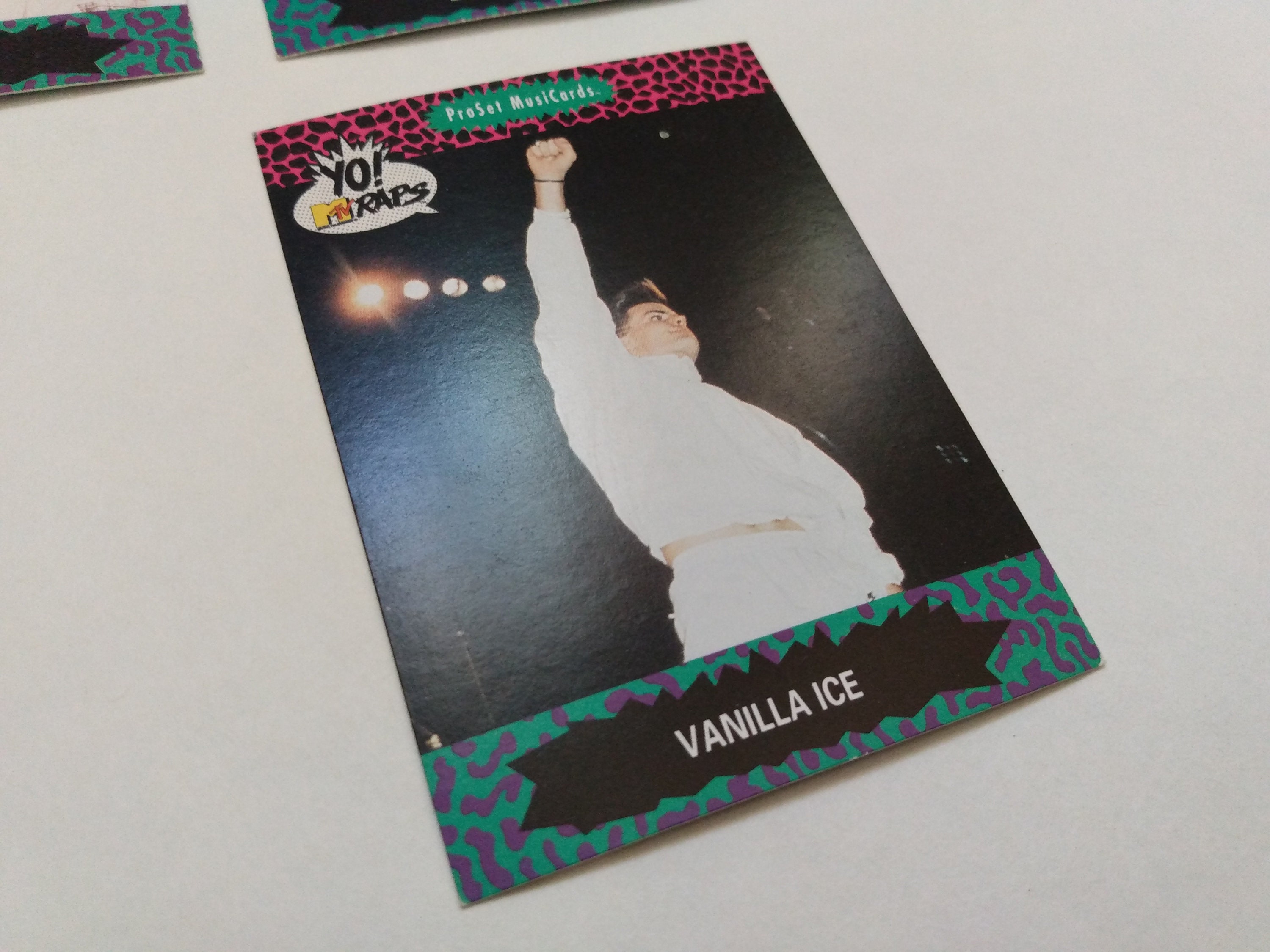 10 Yo! MTV Raps Proset Music Trading Cards - Released in 1991, Vanilla ...