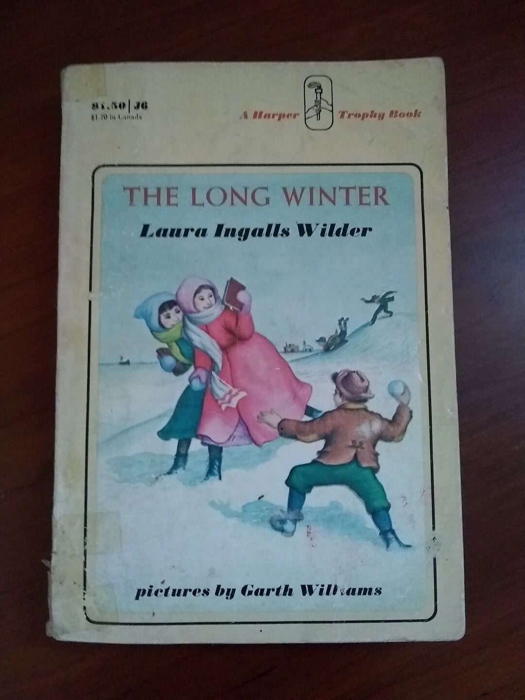 The Long Winter by Laura Ingalls Wilder, pictures by Garth Williams ...