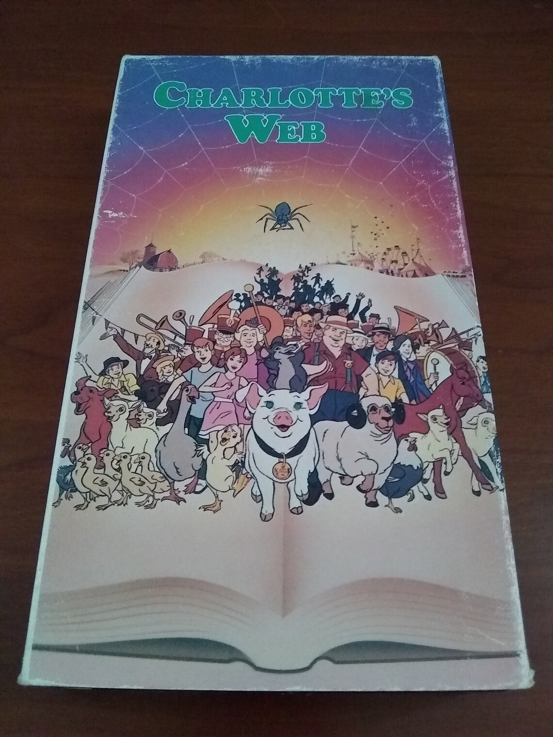 Charlotte's Web VHS Tape 1973 Classic Children's Movie Based on E.B ...