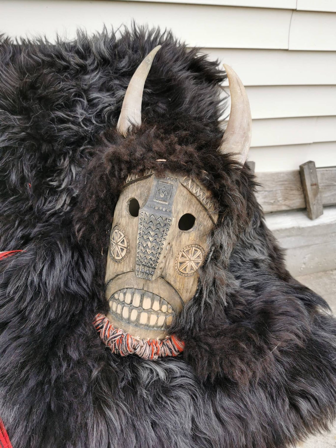 Mummers Heck Mask slavic tradition | Etsy