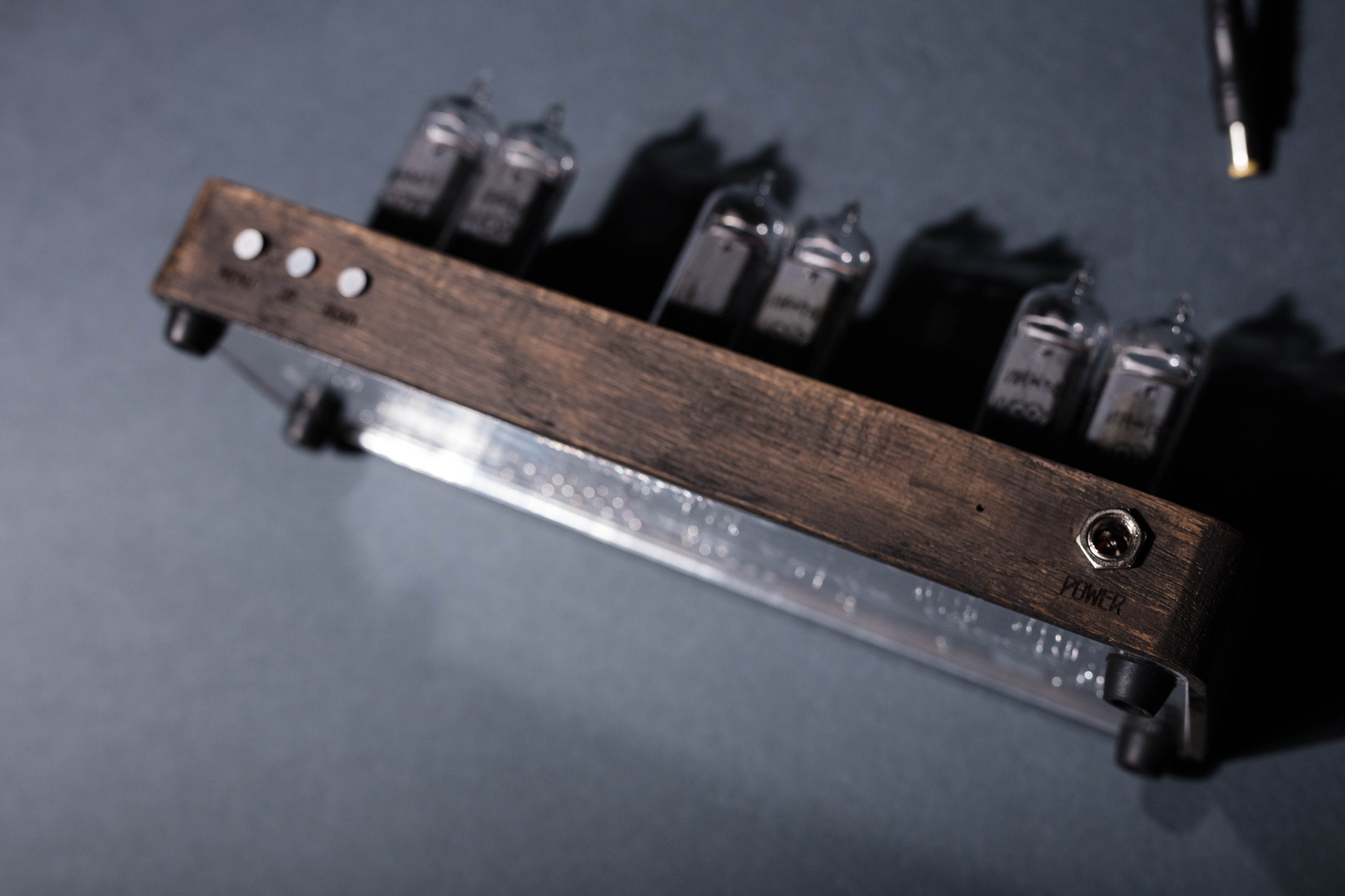 Clock on Vacuum Tubes Indicators IN-14 Tubes Clock With 6 - Etsy