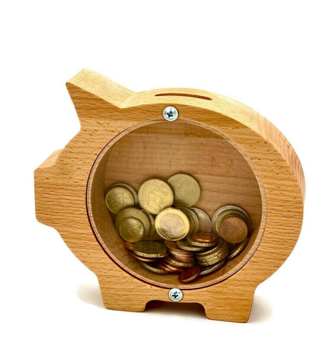 Personalized Piggy Bank Coin Piggy Bank Wooden Money Bank - Etsy
