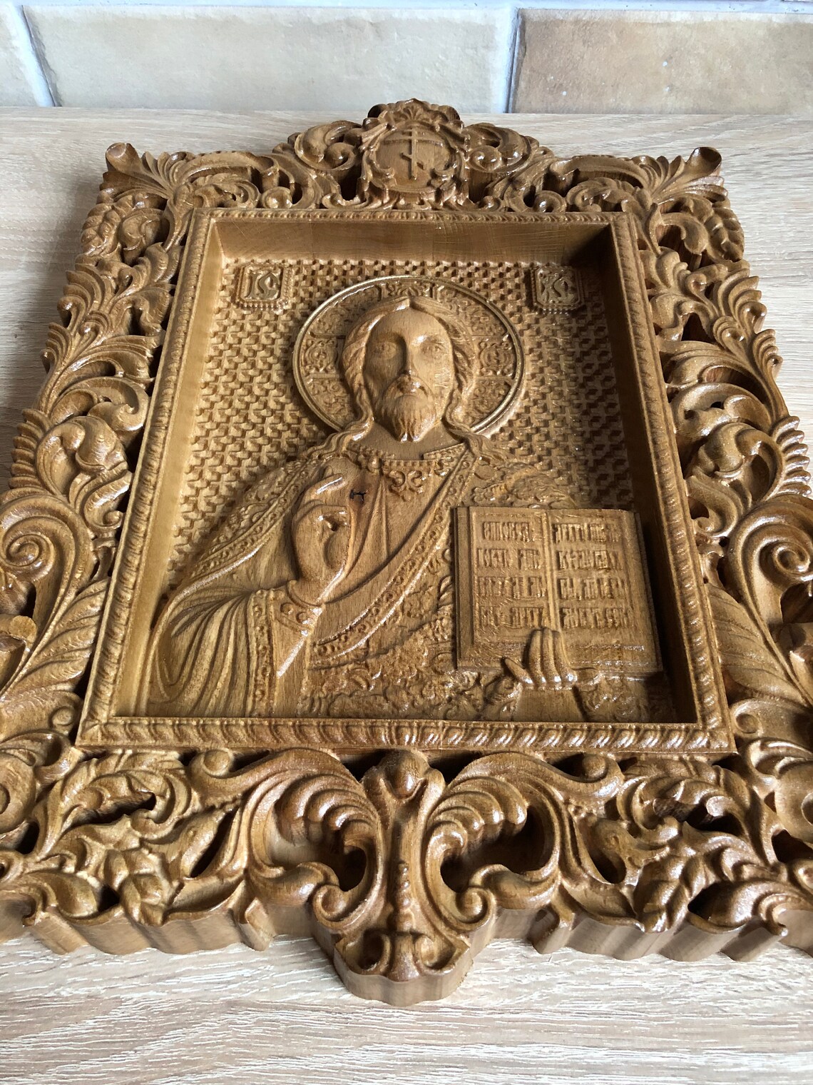 Handmade Russian Orthodox Icon the Icon of God the Jesus | Etsy