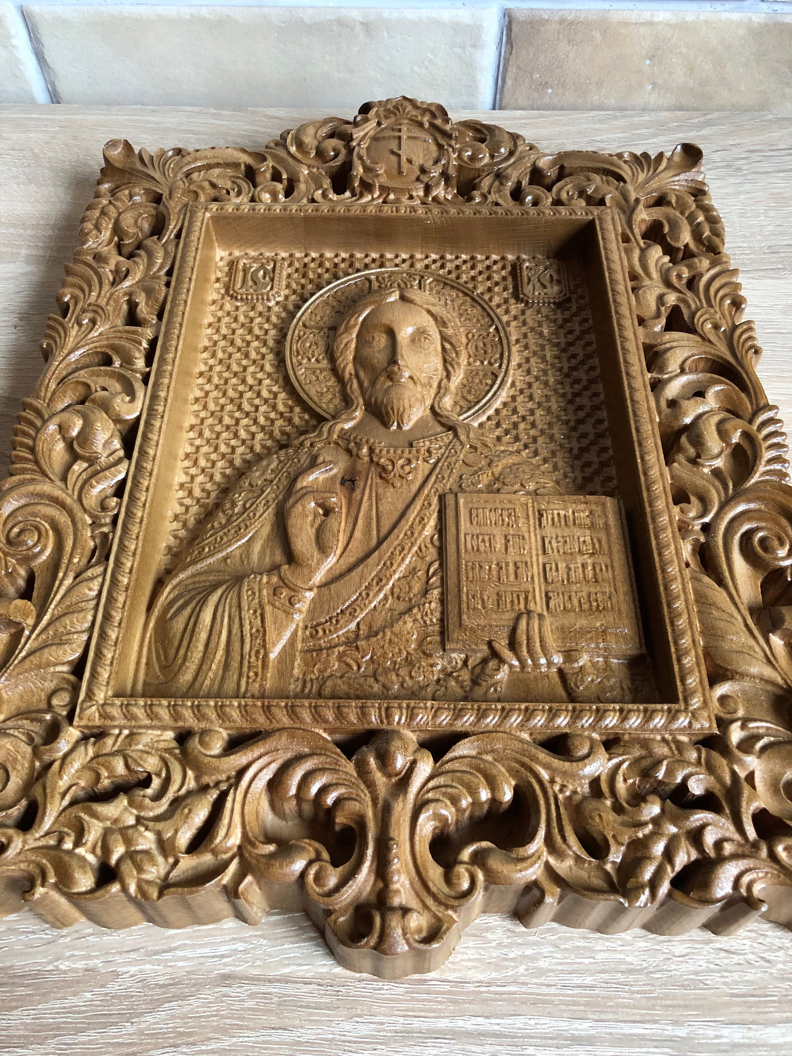 Handmade Russian Orthodox Icon the Icon of God the Jesus | Etsy