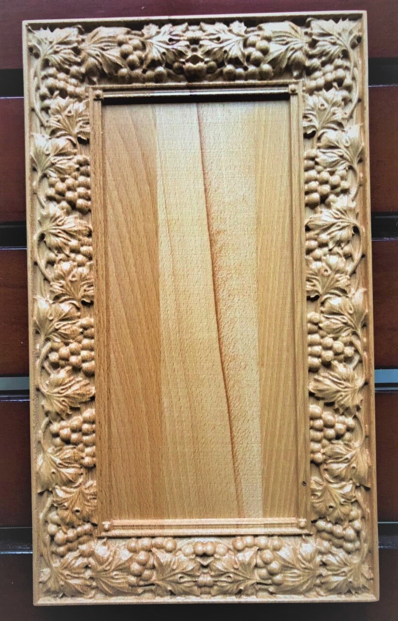 Wooden Ornament frame Unfinished Wood Shape for Arts | Etsy