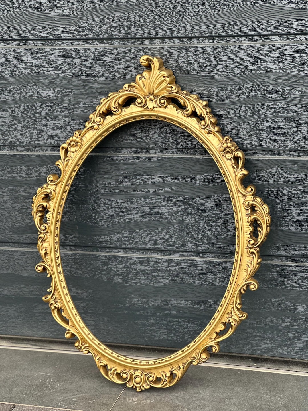 Personalized Gold Photo Frame - Custom Engraved Frame - Rustic Wedding ...