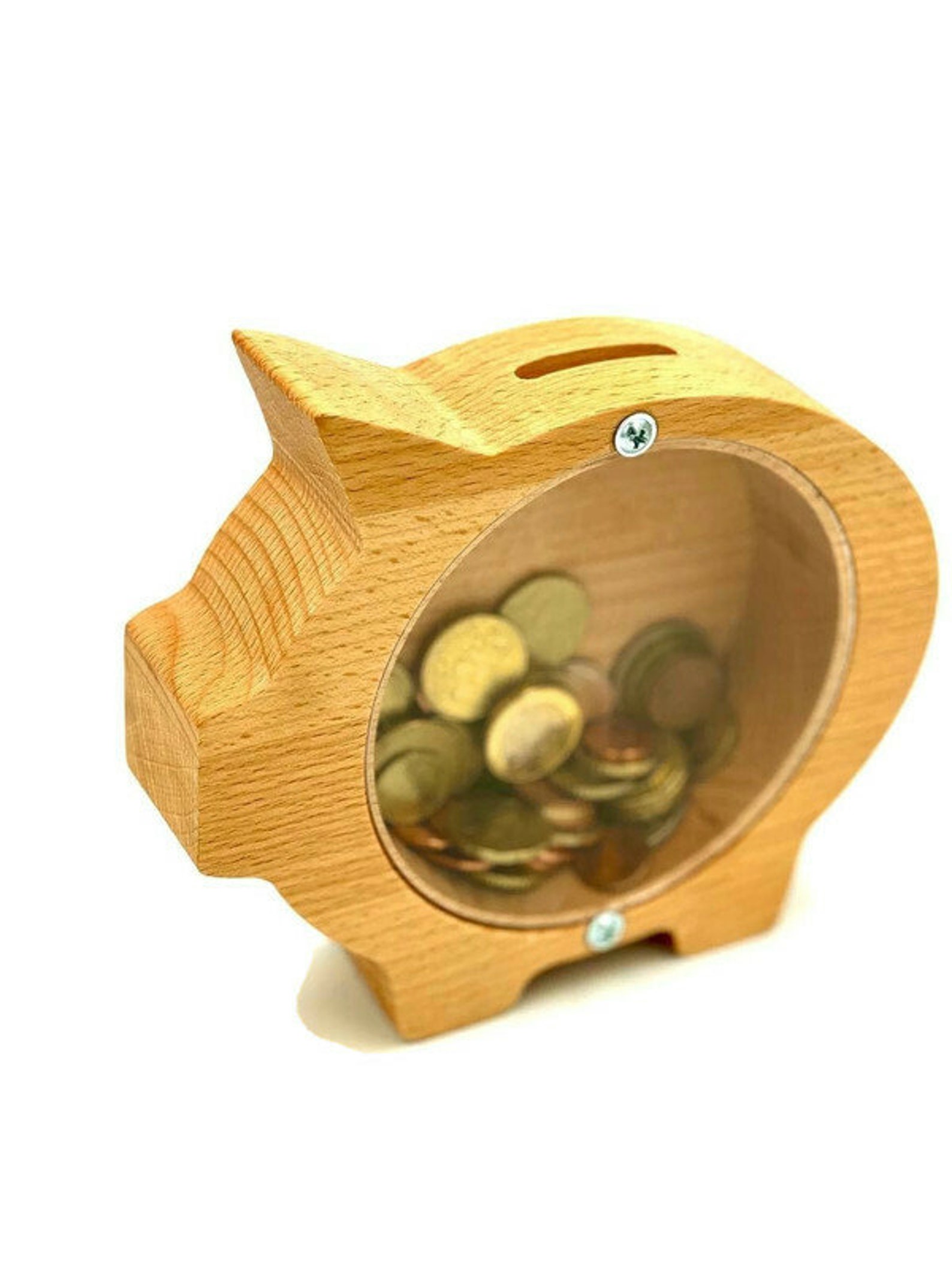 Personalized Piggy Bank Coin Piggy Bank Wooden Money Bank - Etsy