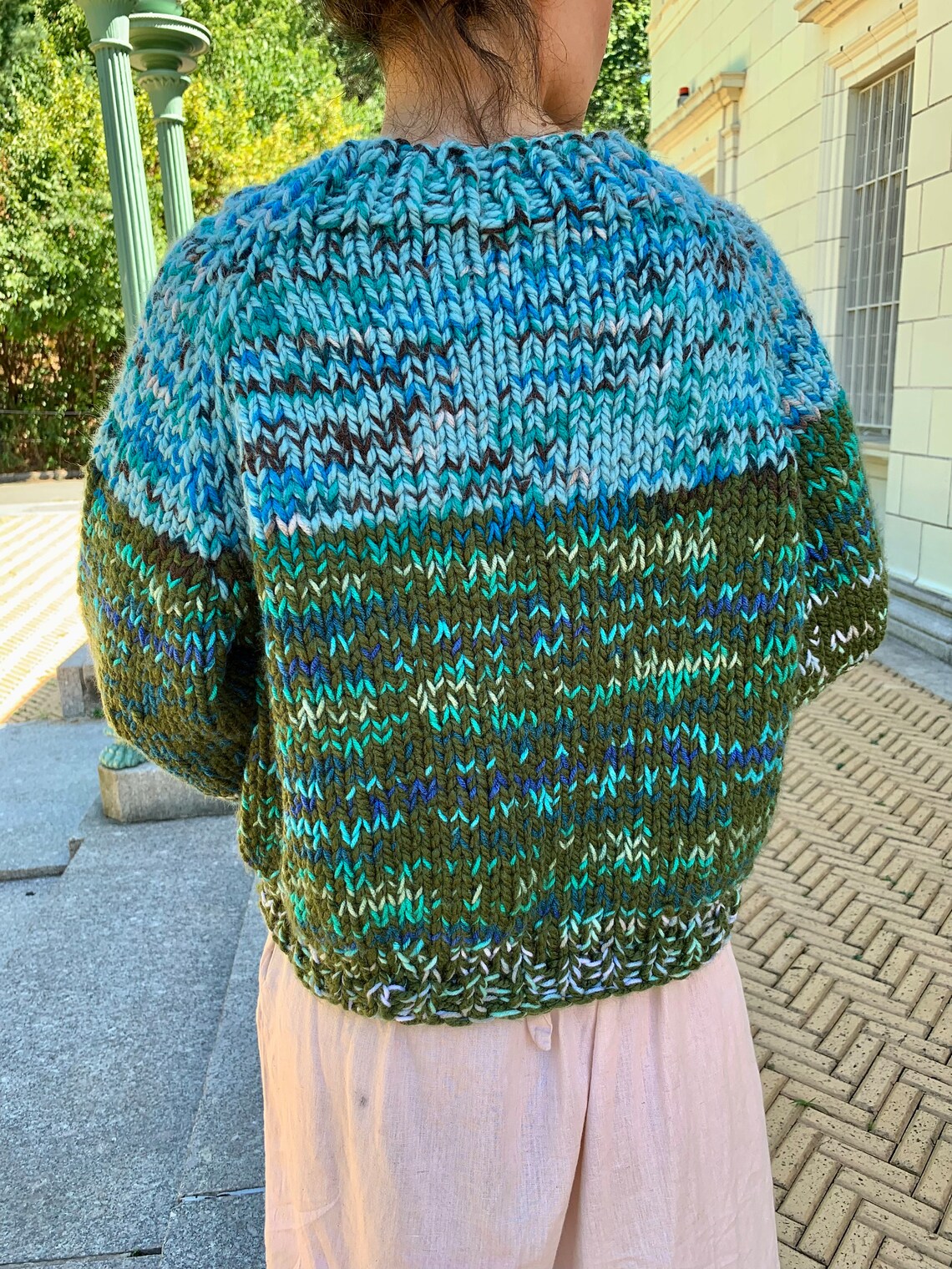 Green Grass Sweater - Etsy