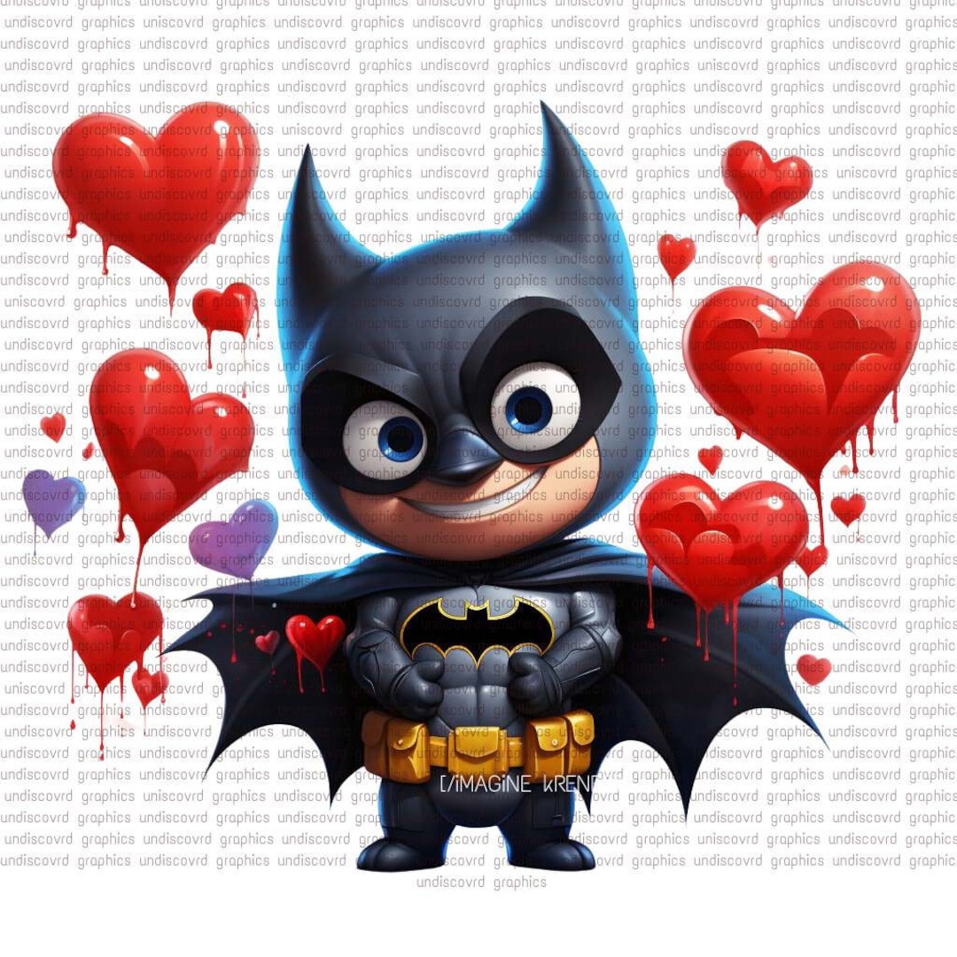 Batma, Bundle of 5, Png, Super Hero, Bats, Dark Knight, Sublimation ...