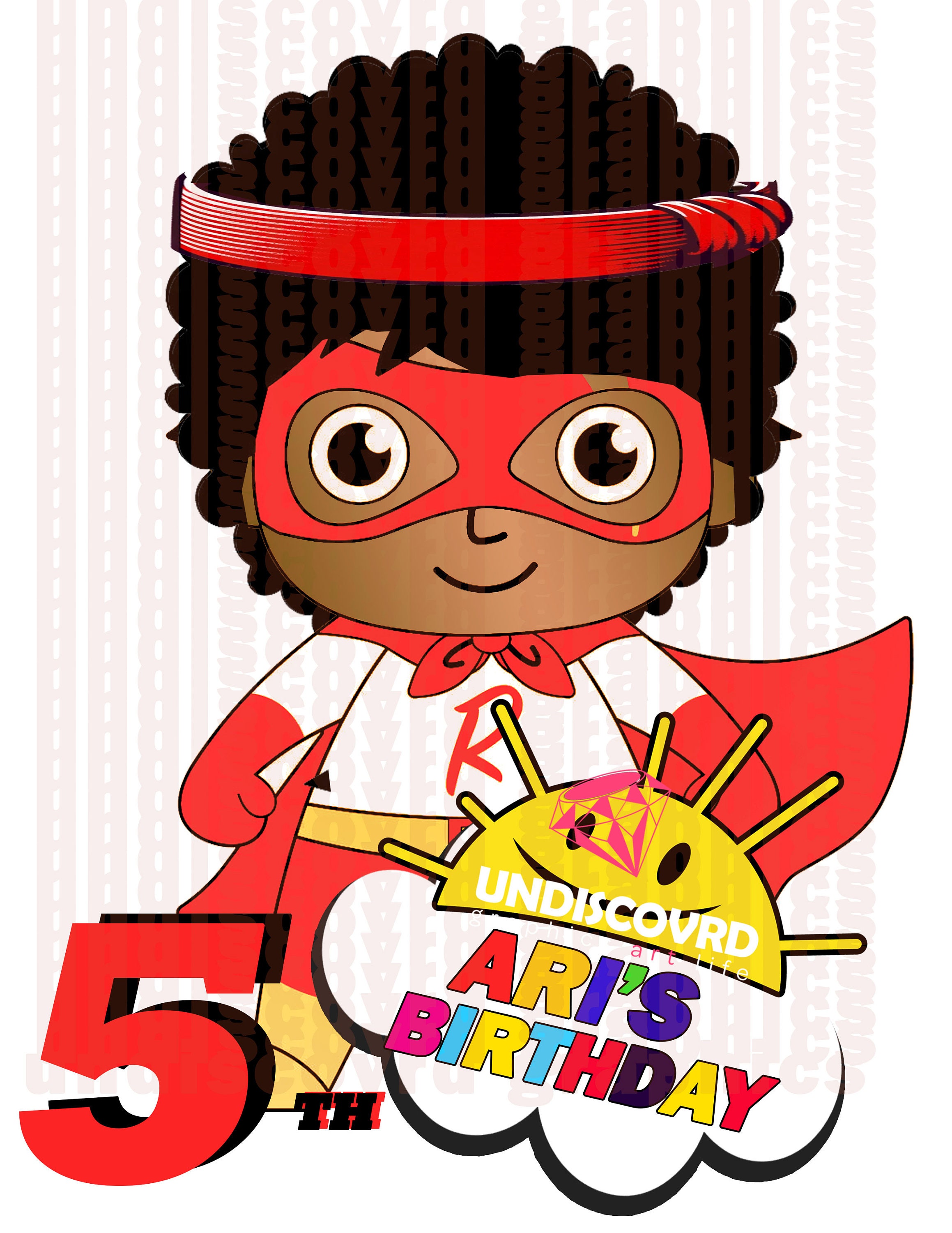 Ryans Toy Image Ryans World PNG Sublimation Design Brown Boy Melanin - Etsy