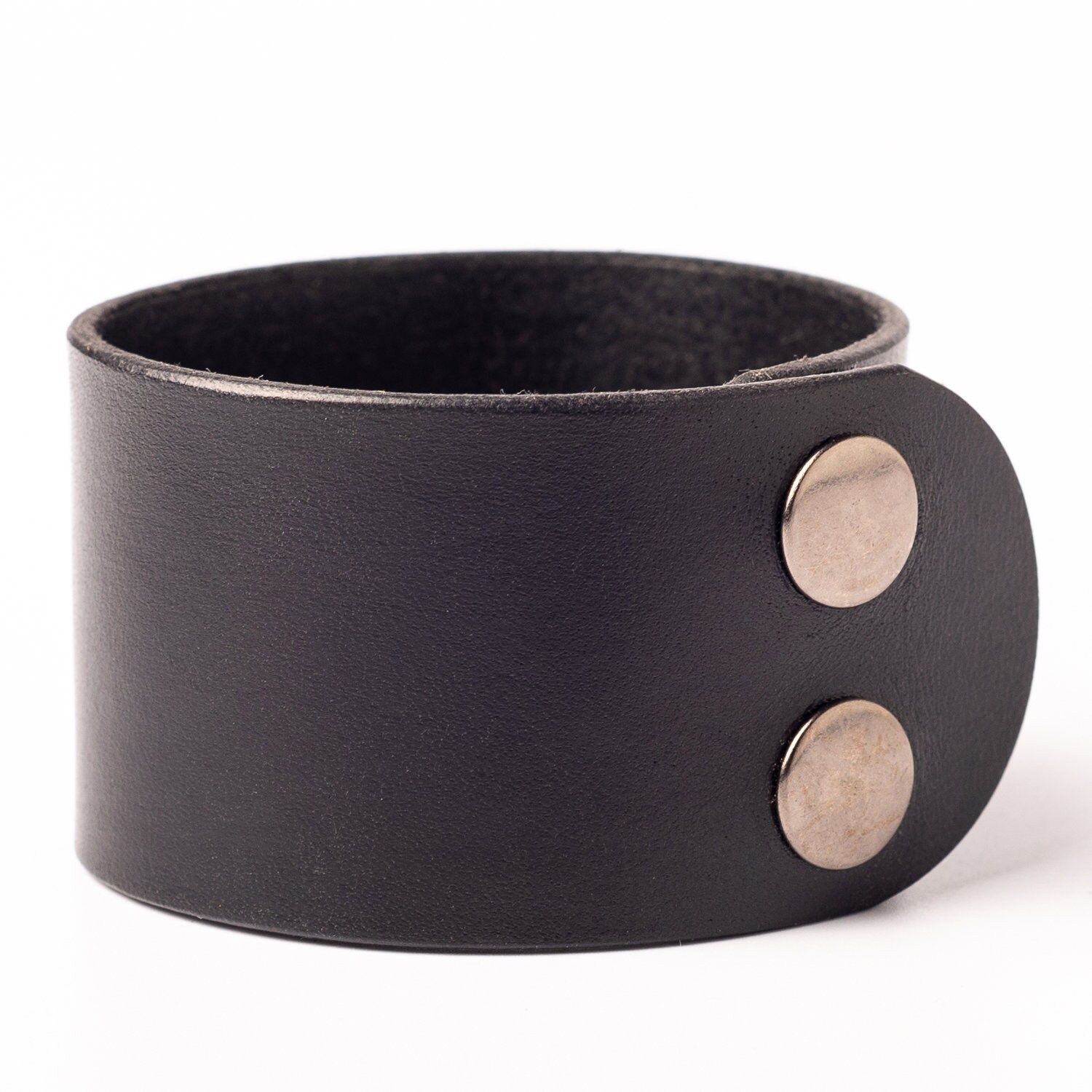 Cuff Bracelet Leather Bracelet Full Grain Mens Bracelet | Etsy