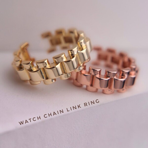 Chain Ring - Etsy