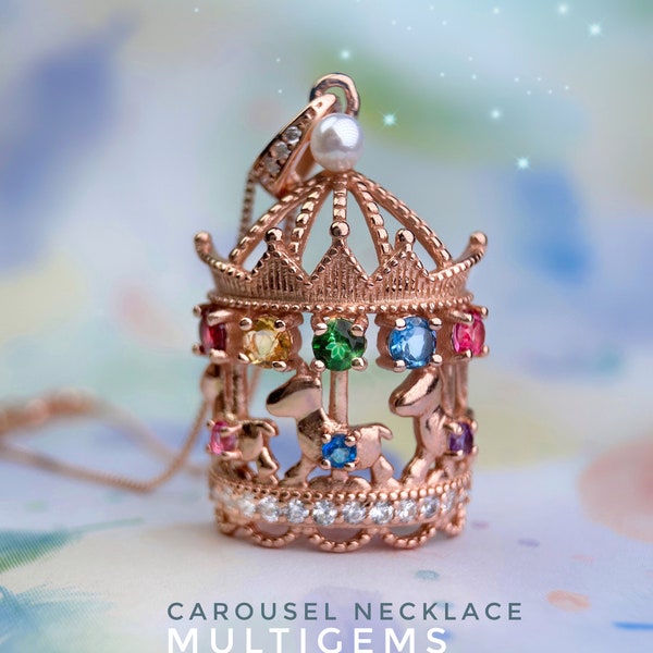 Carousel Necklace - Etsy