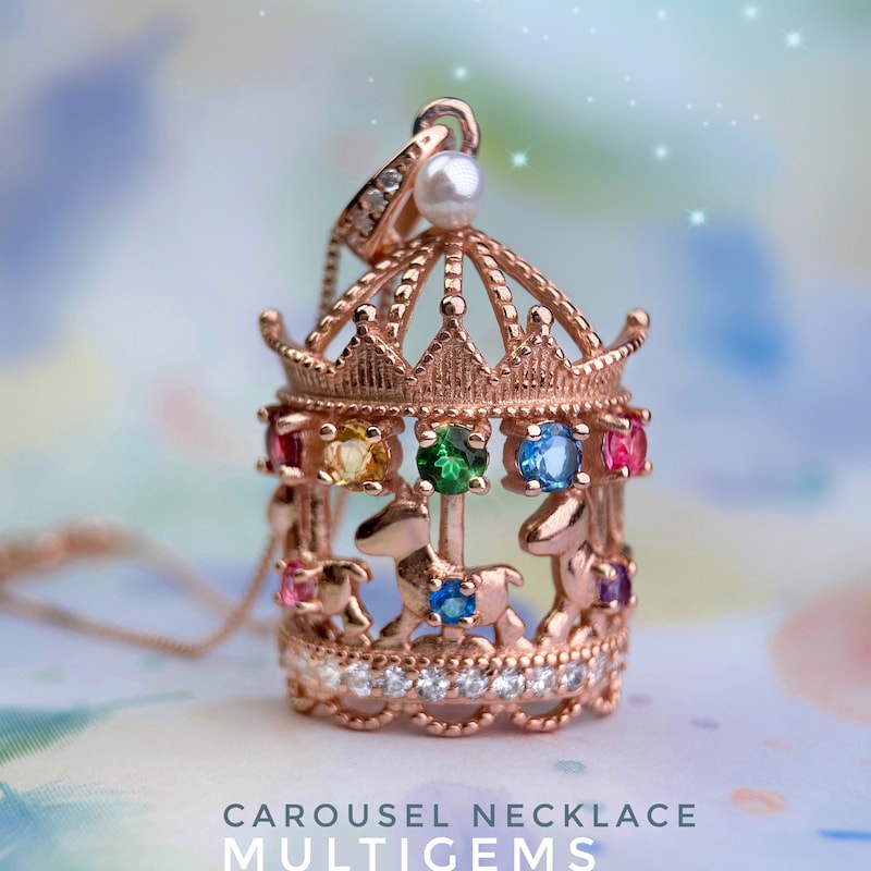 Carousel Necklace - Etsy