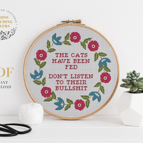 Butter is Better Cross Stitch Pattern PDF Pattern Kitchen | Etsy