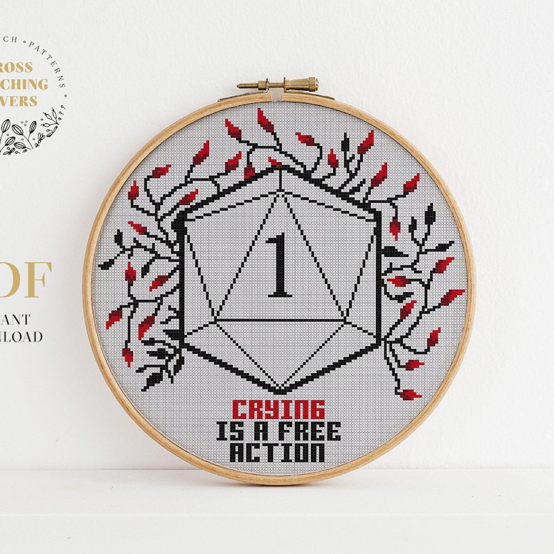 Dnd Cross Stitch - Etsy