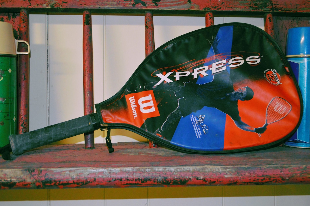 Wilson Xpress Cliff Swain Stretch 22 Racquetball Racket & Case - Etsy