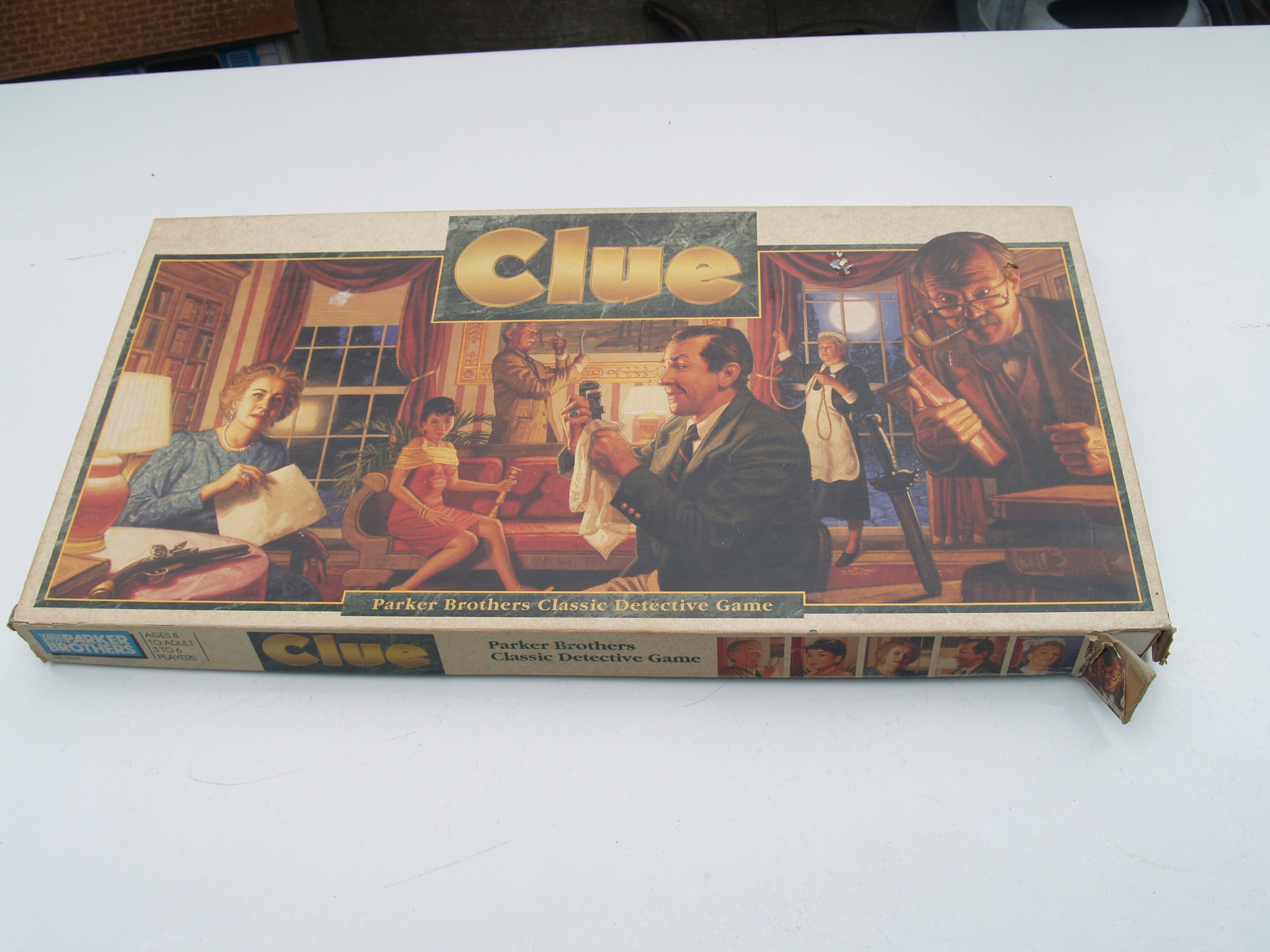 Clue Board Game Box