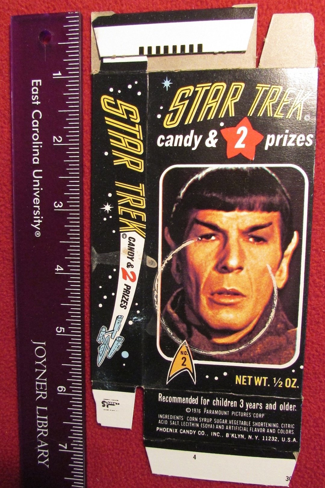 Star Trek Candy Box 1976 - Etsy