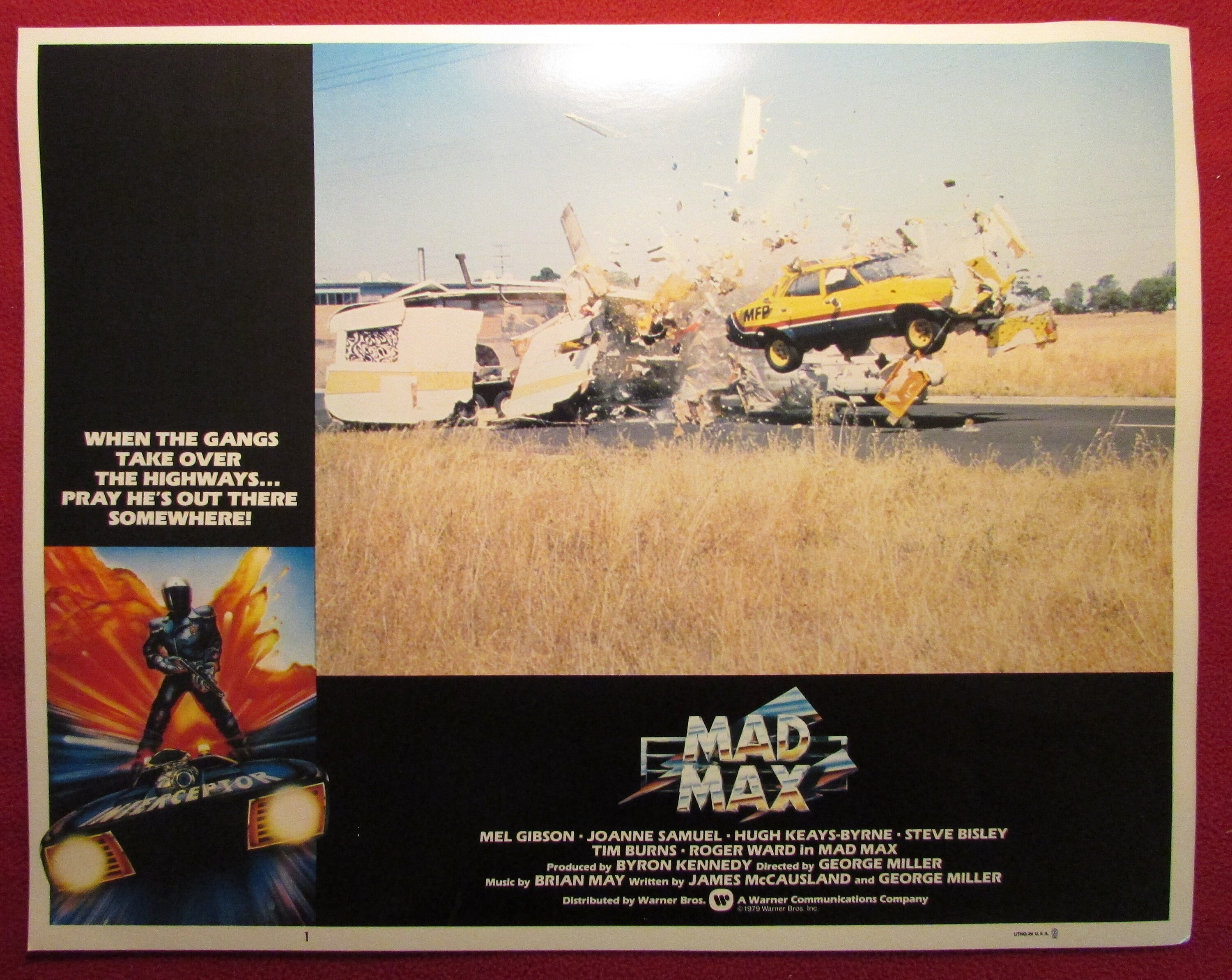 Full Set of 8 mad Max USA International Lobby Cards 1980 - Etsy