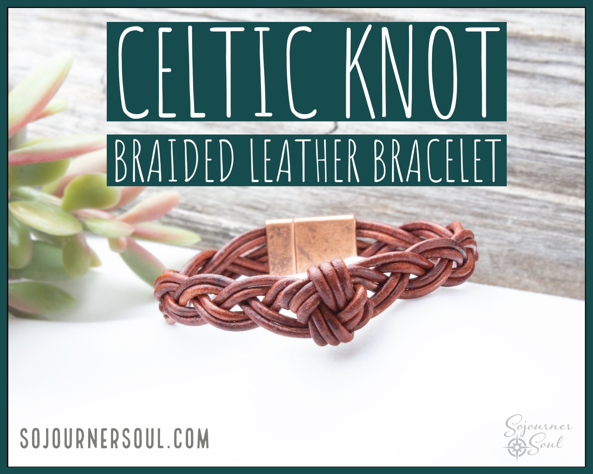 Braided Celtic Knot Bracelet