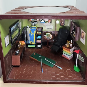 Golf Room Diorama - Etsy