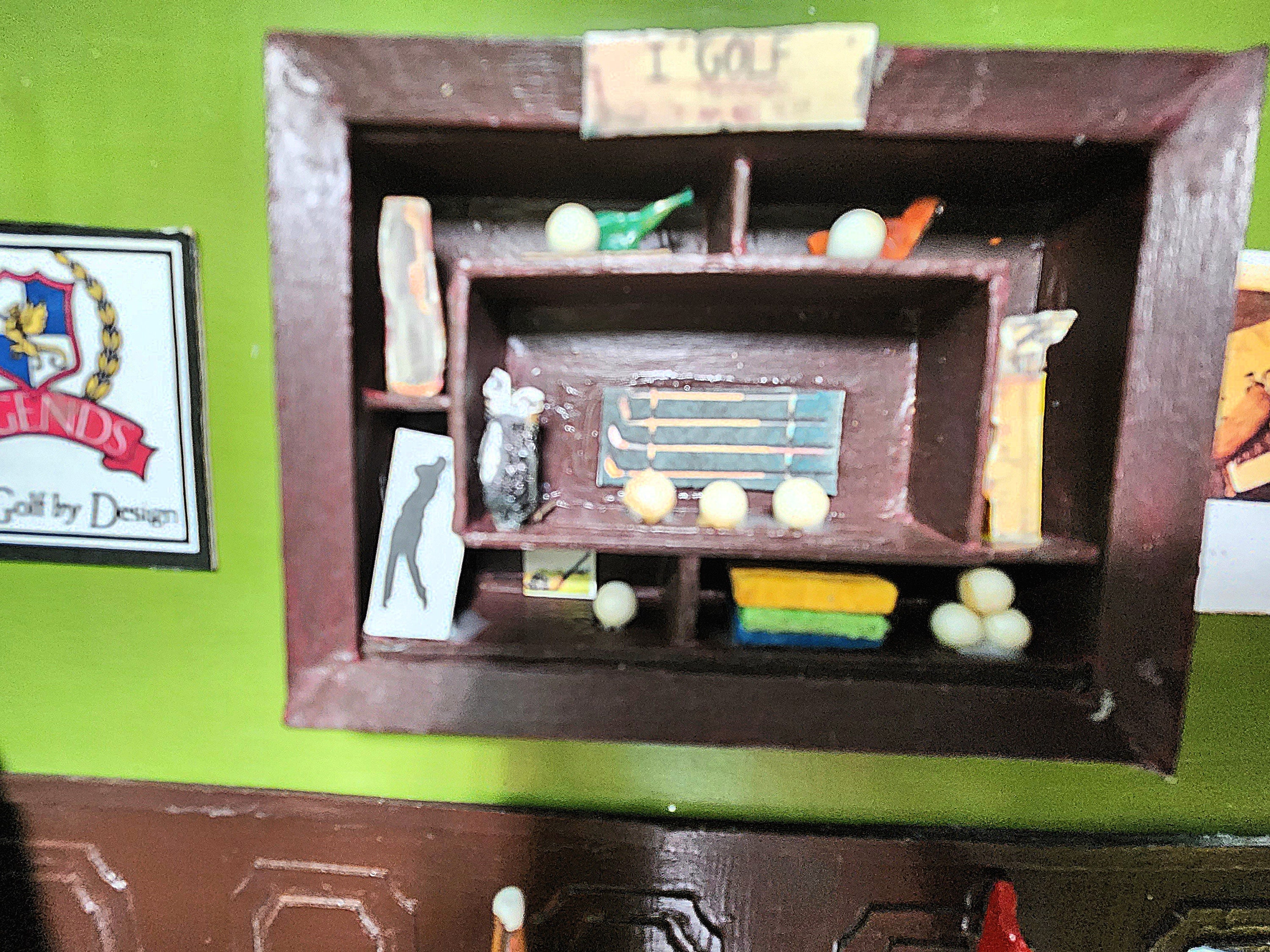 Golf Room Diorama - Etsy