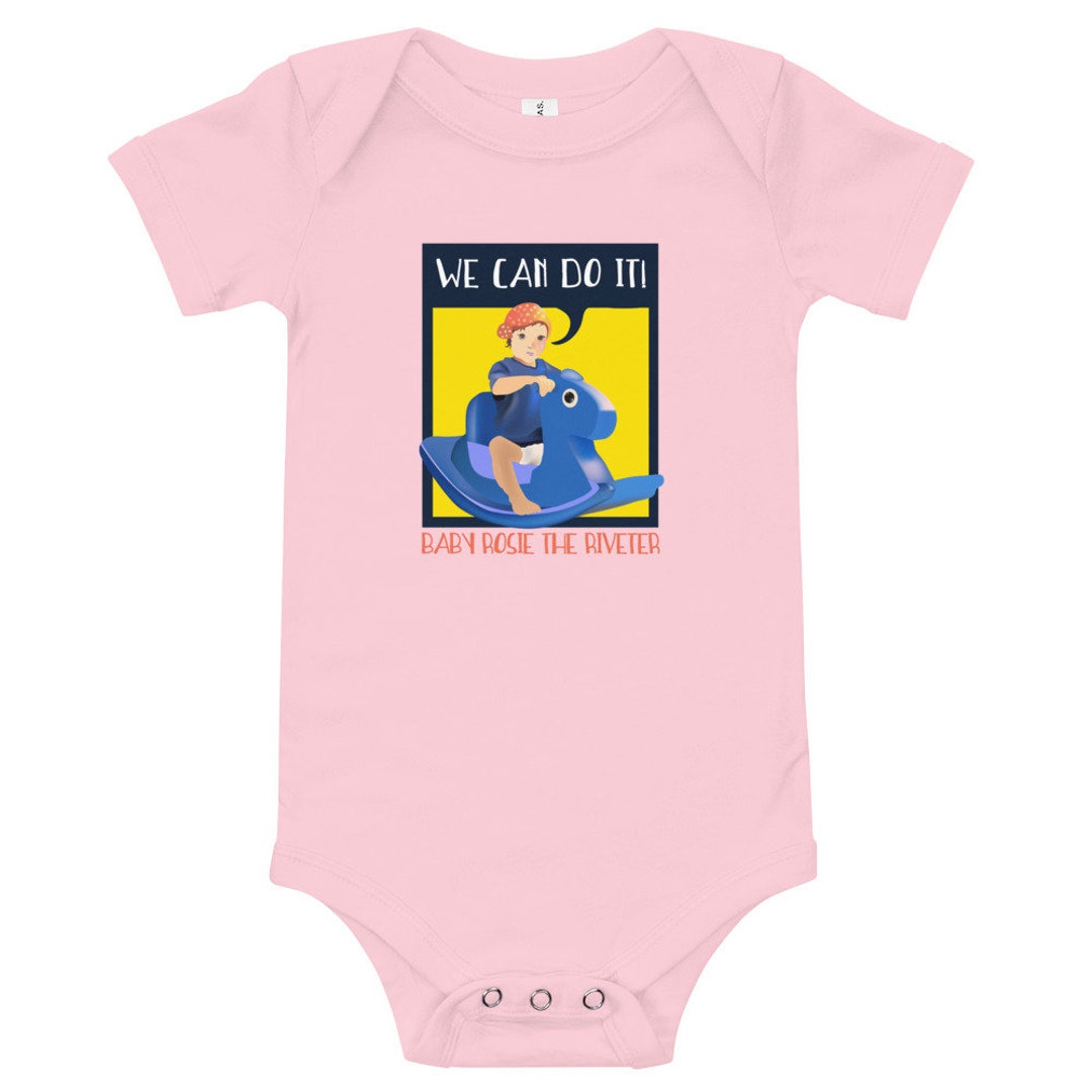 Baby Rosie the Riveter Onesie, Rosie the Riveter Onesie, Feminist Baby ...