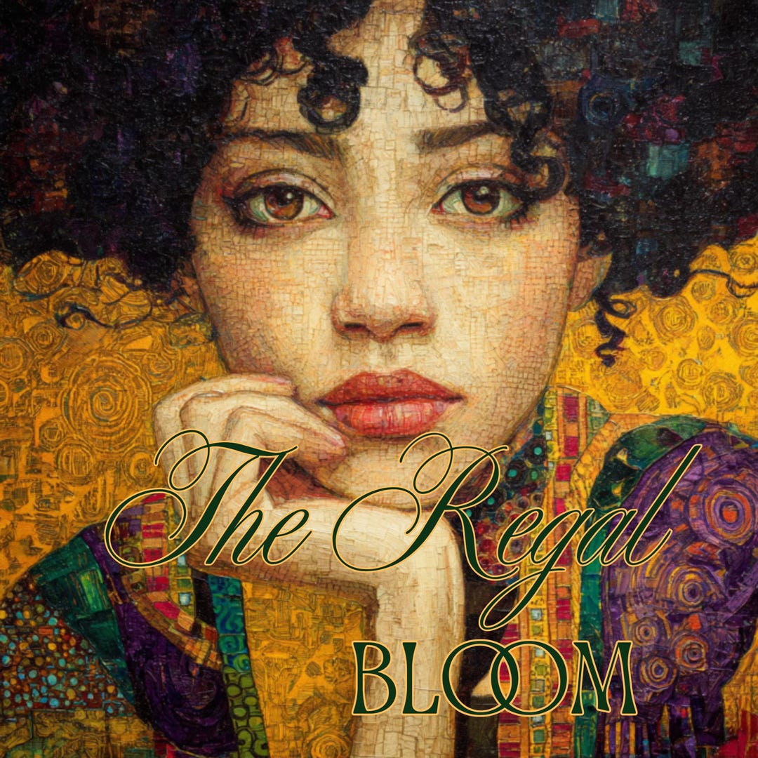The Regal Bloom – Afrocentric Fine Digital Art 23 PNG - Etsy