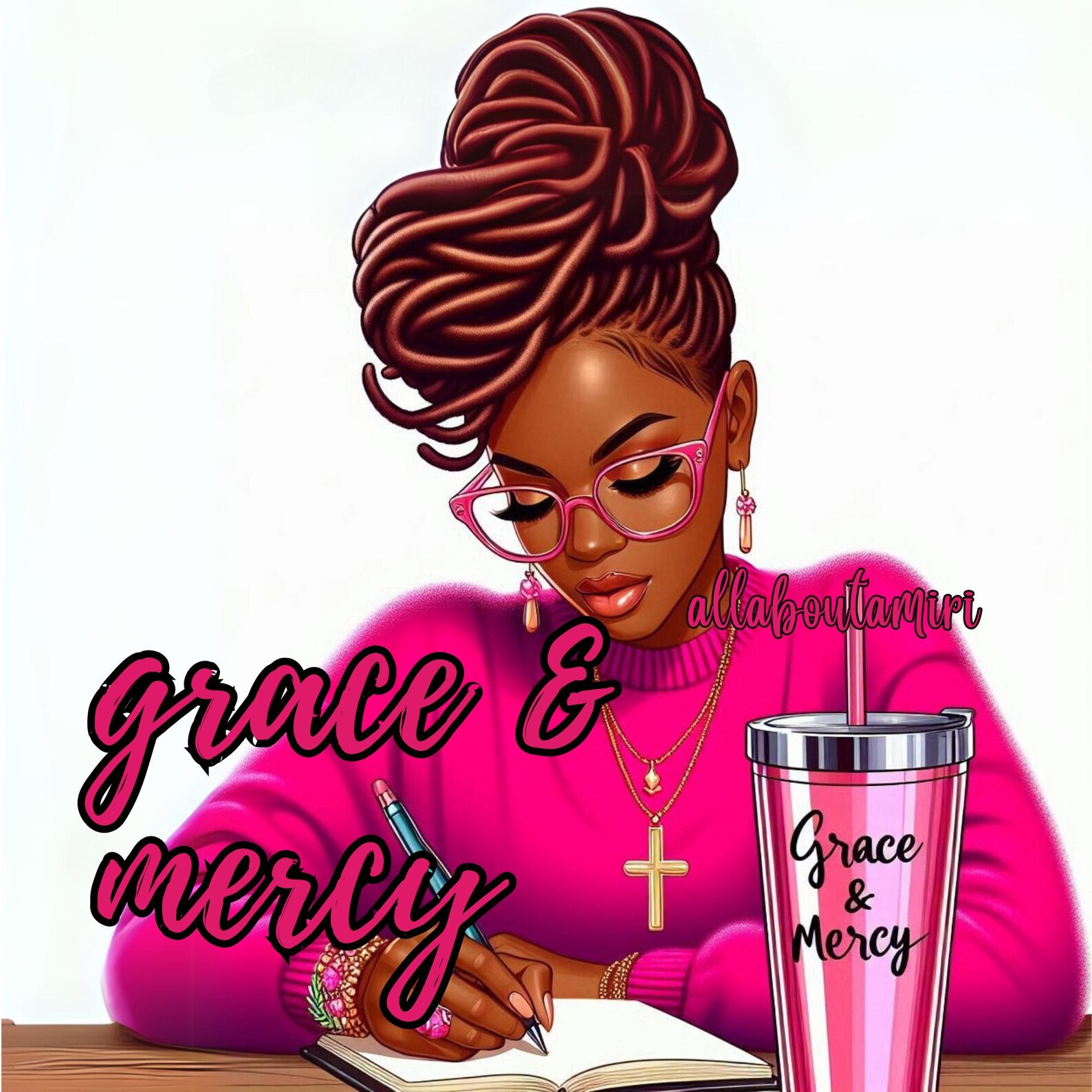 More Grace and Mercy #2 African American Christian Art Inspirational ...