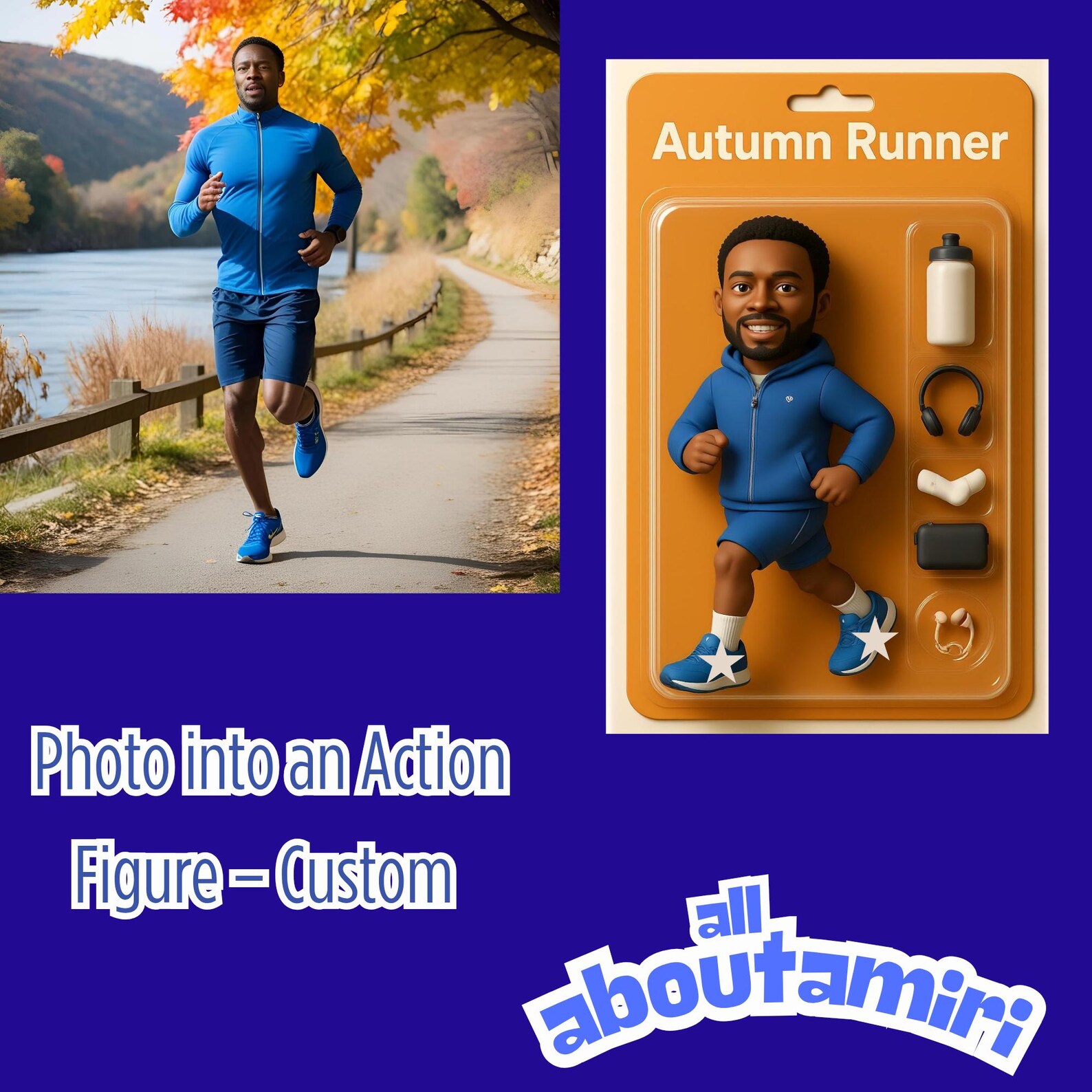 Personalized Action Figure Portrait: Custom Digital Art (digital ...