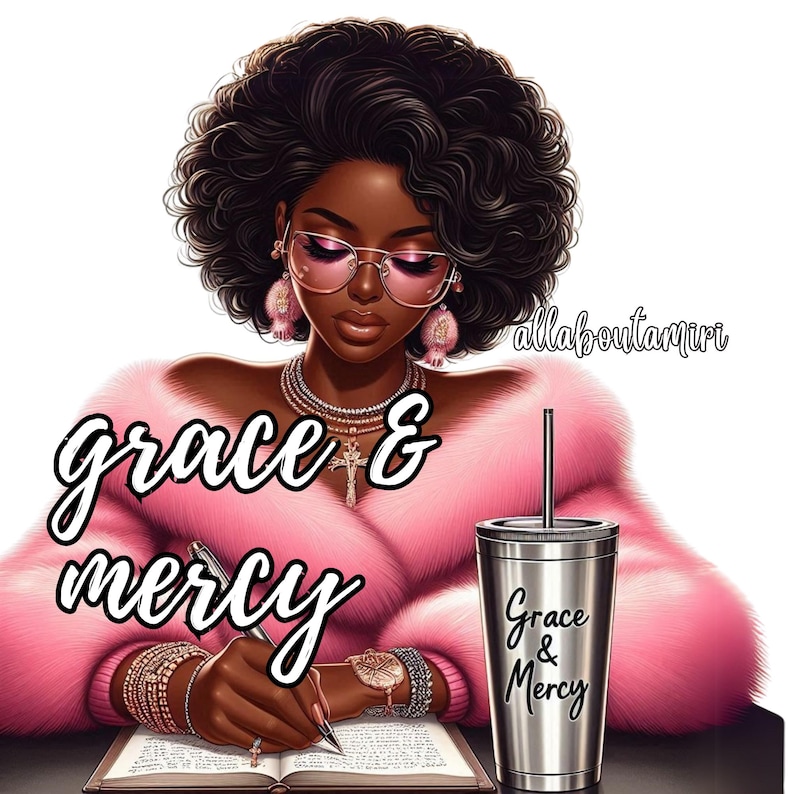 More Grace and Mercy #2 African American Christian Art Inspirational ...
