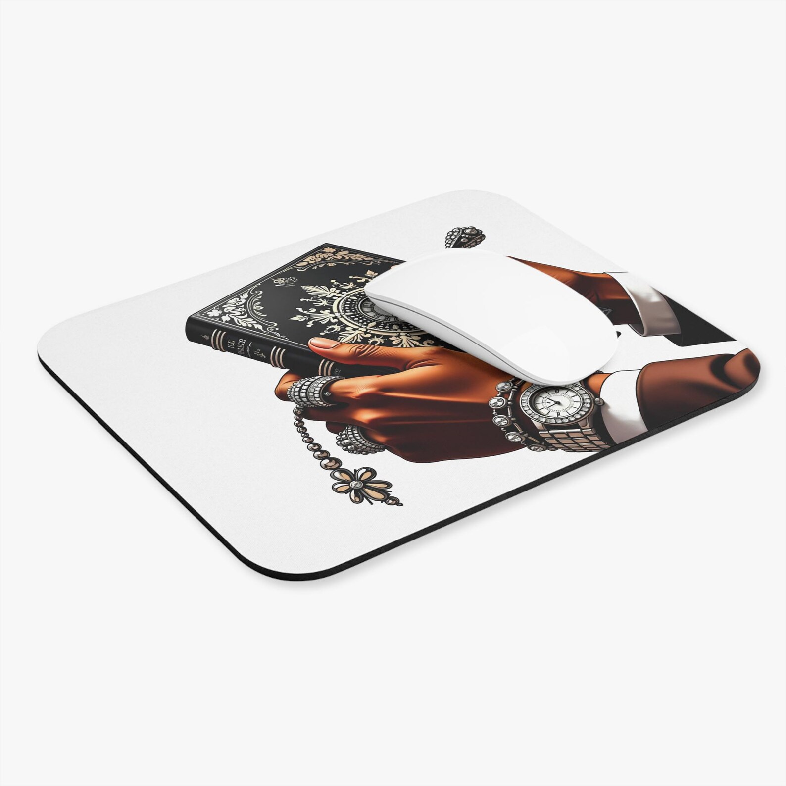 Refined Hand-detailed Mouse Pad, Bible Inspired, Office Desk Decor ...