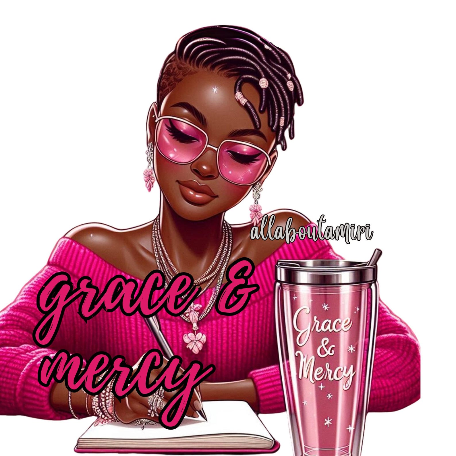 More Grace and Mercy #2 African American Christian Art Inspirational ...