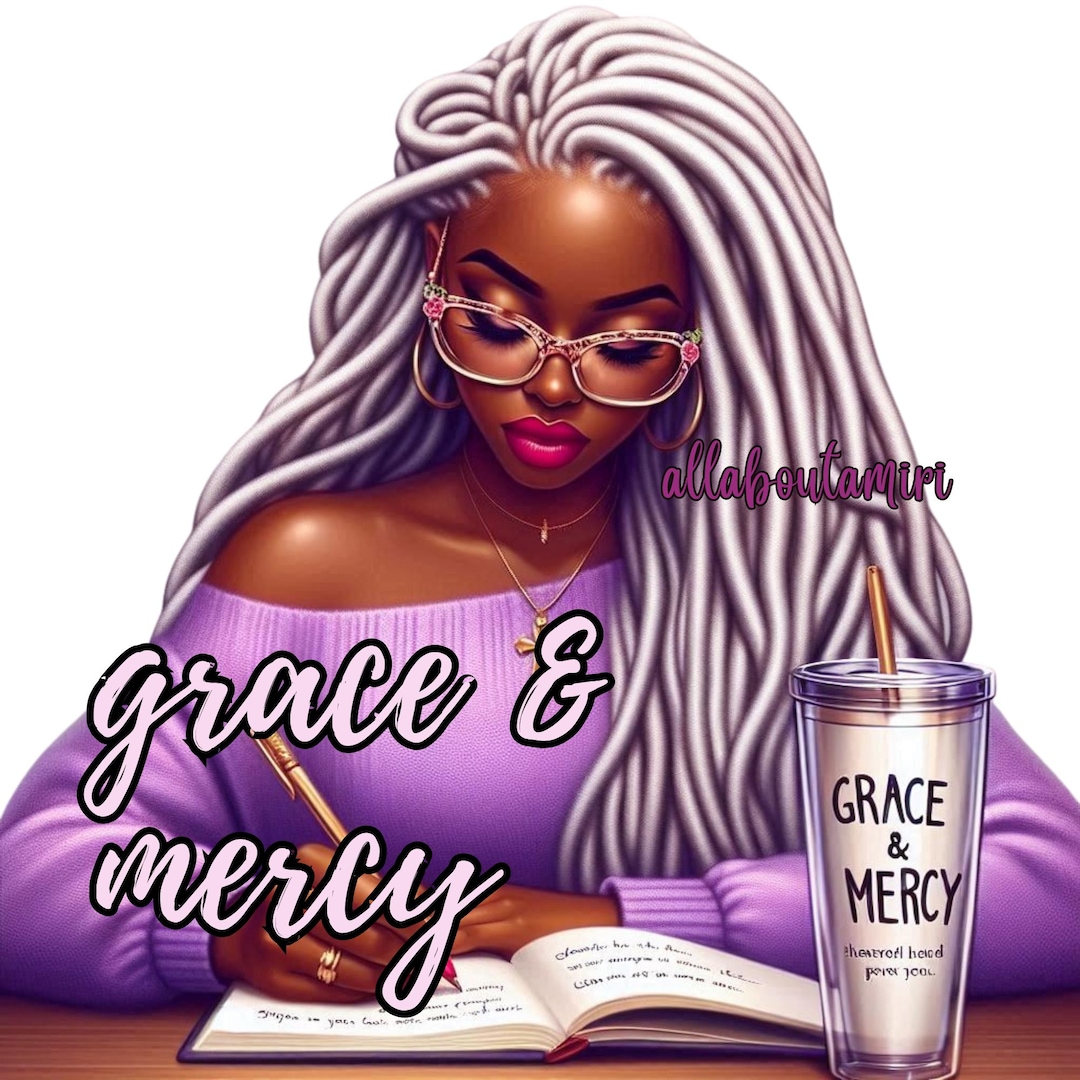 More Grace and Mercy #2 African American Christian Art Inspirational ...