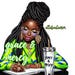 Grace & Mercy Art: African American Woman Journaling (digital Download ...